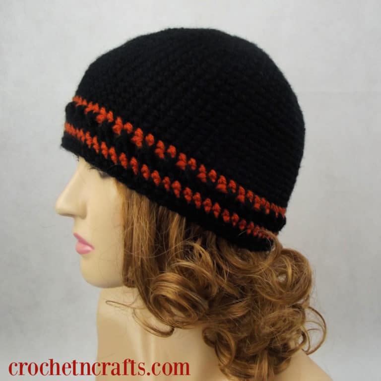 Single Crochet Beanie Pattern by CrochetNCrafts