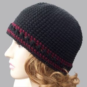 Single Crochet Beanie Pattern by CrochetNCrafts