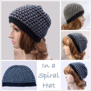 In a Spiral Hat ~ FREE Crochet Pattern