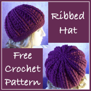 Solid Shell Stitch Crochet Hat - CrochetNCrafts
