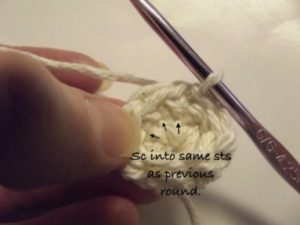 Crochet Button ~ FREE Crochet Pattern