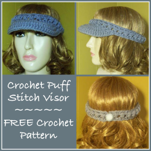 Crochet Bernat Hair Scrunchies ~ FREE Crochet Pattern