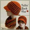 Fallin' Back Crochet Fall Hat Pattern - CrochetNCrafts