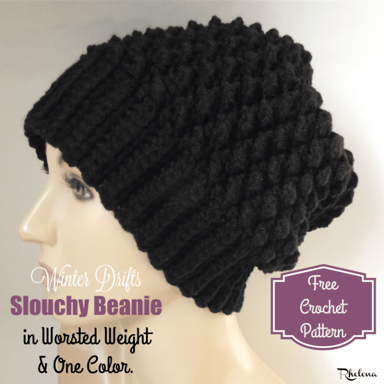 Single Crochet Beanie Pattern by CrochetNCrafts