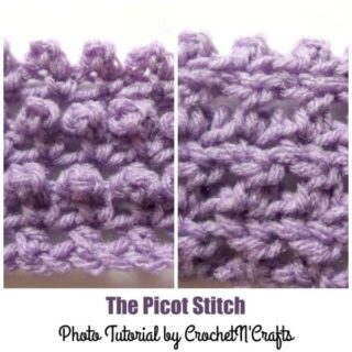 How to Do the Crochet Picot Stitch - CrochetNCrafts