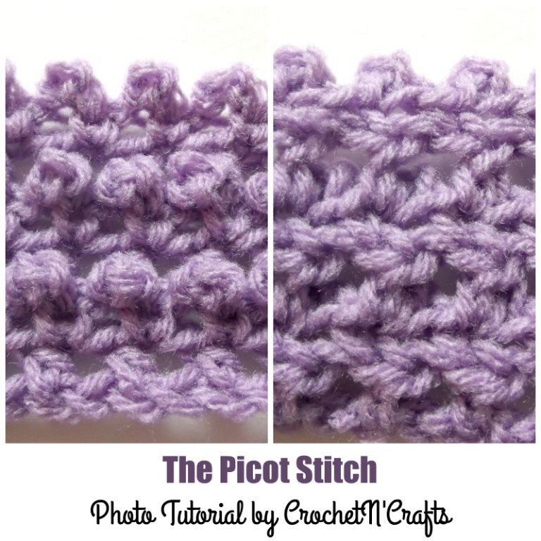 How to Do the Crochet Picot Stitch - CrochetNCrafts