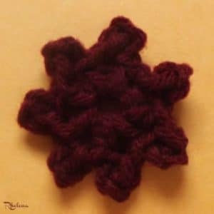 Picot Flower - CrochetNCrafts