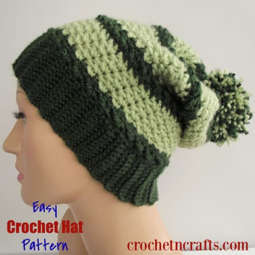 Easy Crochet Hat Pattern - CrochetNCrafts