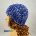 Single Crochet Beanie Pattern by CrochetNCrafts