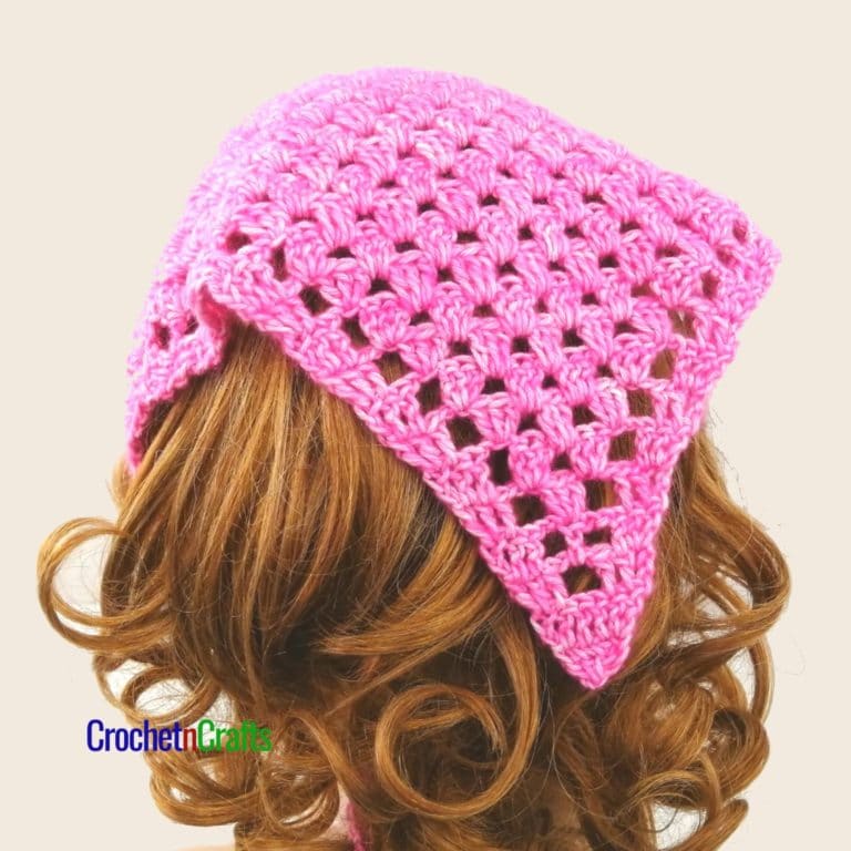 Crochet Face Cloth ~ FREE Crochet Pattern