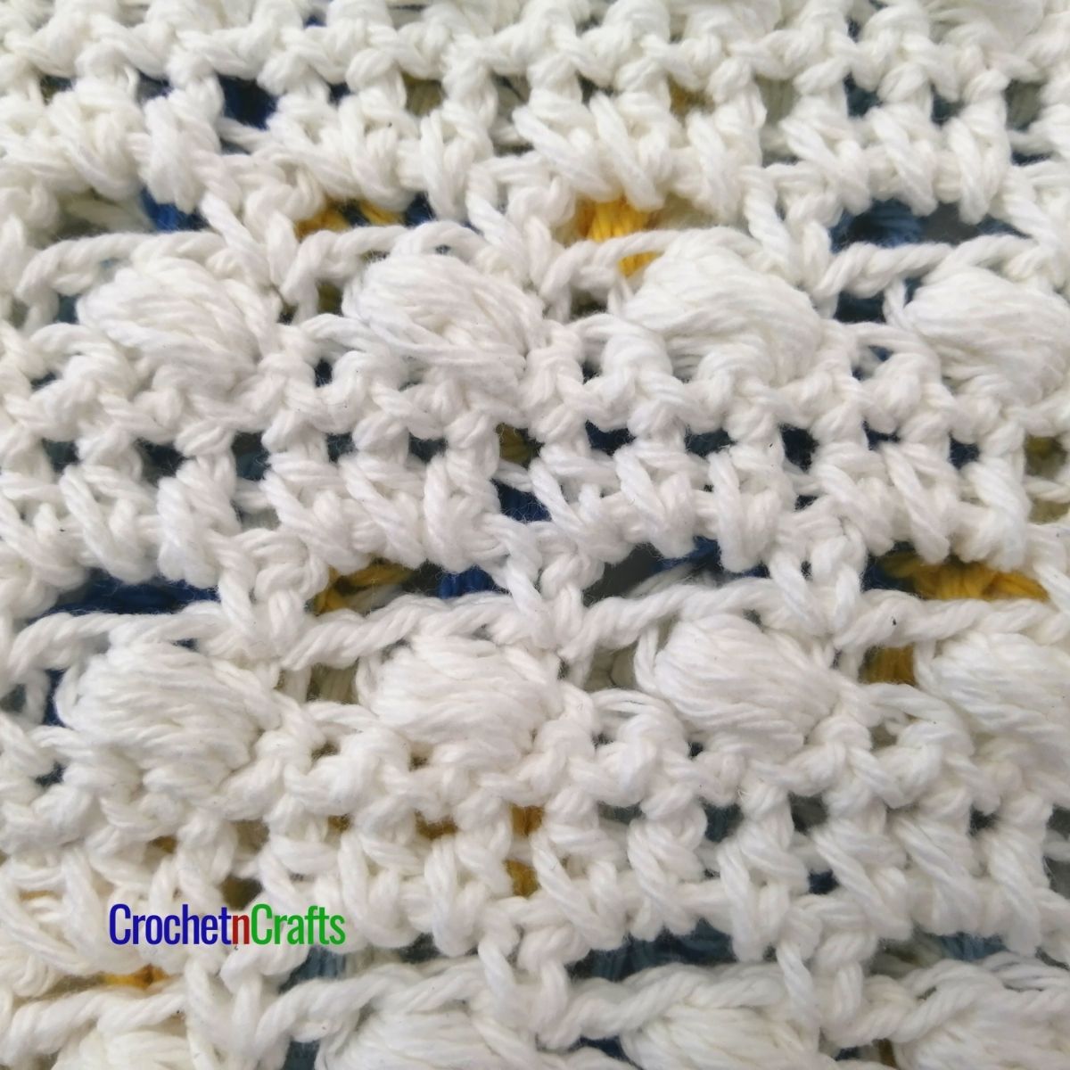 Summer Dreams Small Crochet Table Runner - CrochetNCrafts