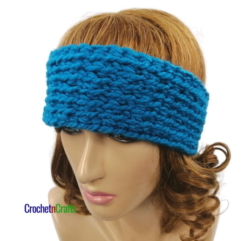 Charisma Chunky Crochet Ear Warmer - CrochetNCrafts