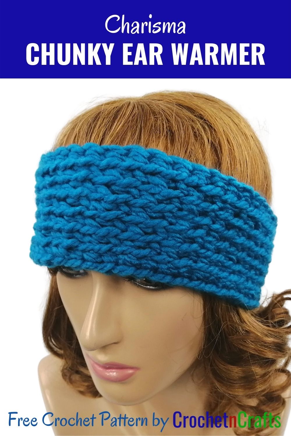 Charisma Chunky Crochet Ear Warmer - CrochetNCrafts