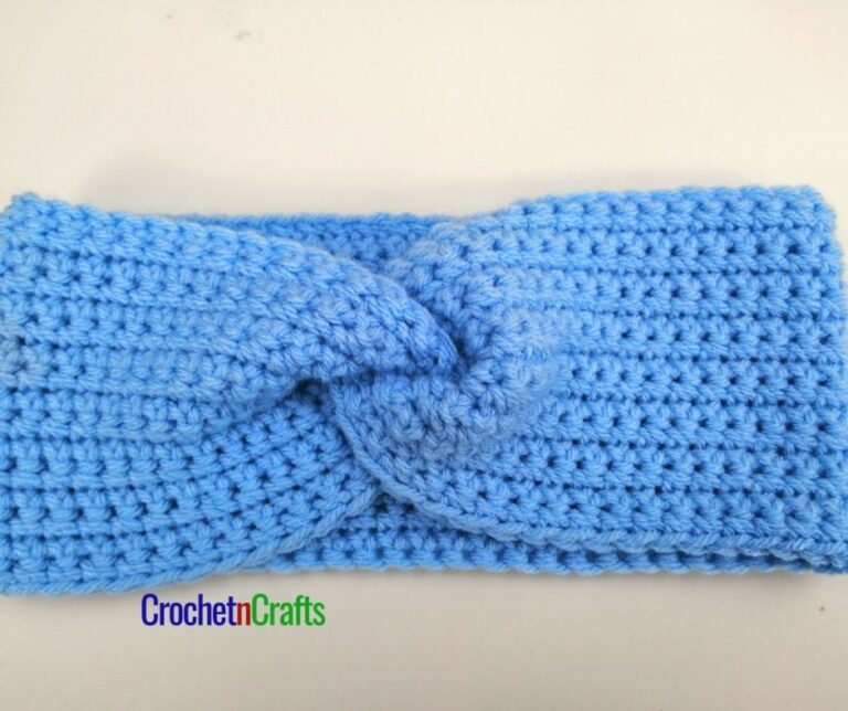 Easy Crochet Twisted Ear Warmer For Beginners Crochetncrafts