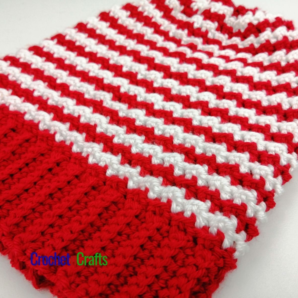 Striped Slouchy Beanie Crochet Pattern