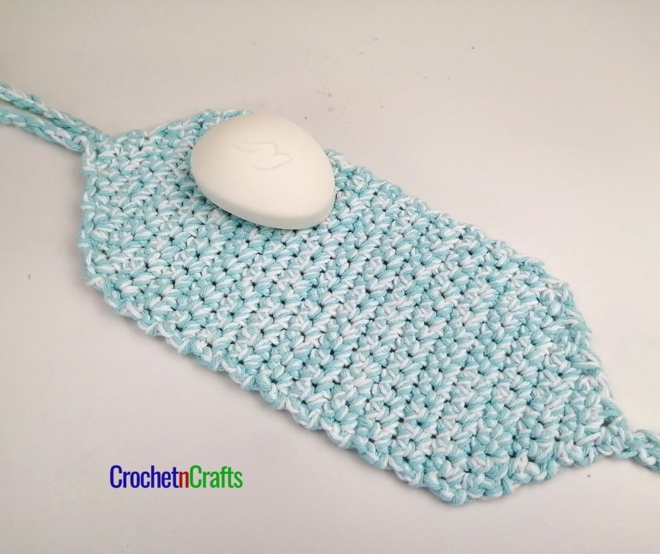 Thick and Easy Crochet Back Scrubber Pattern - CrochetNCrafts