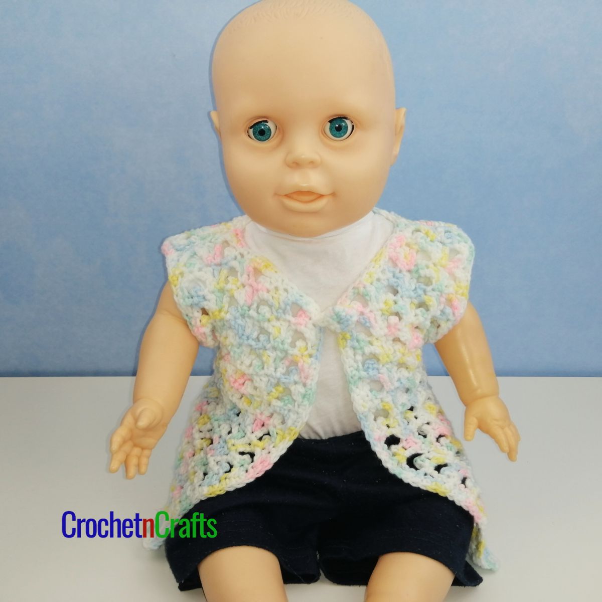 Baby Vest Crochet Pattern