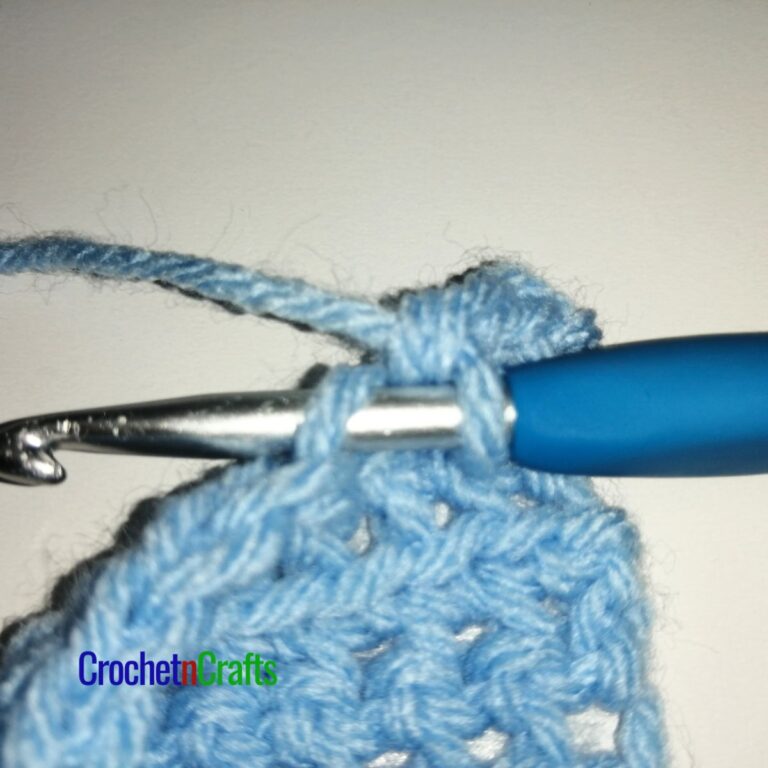 Front Loop Single Crochet - CrochetNCrafts