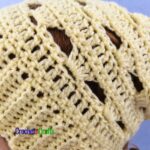 Simple Lace Crochet Hat - CrochetNCrafts