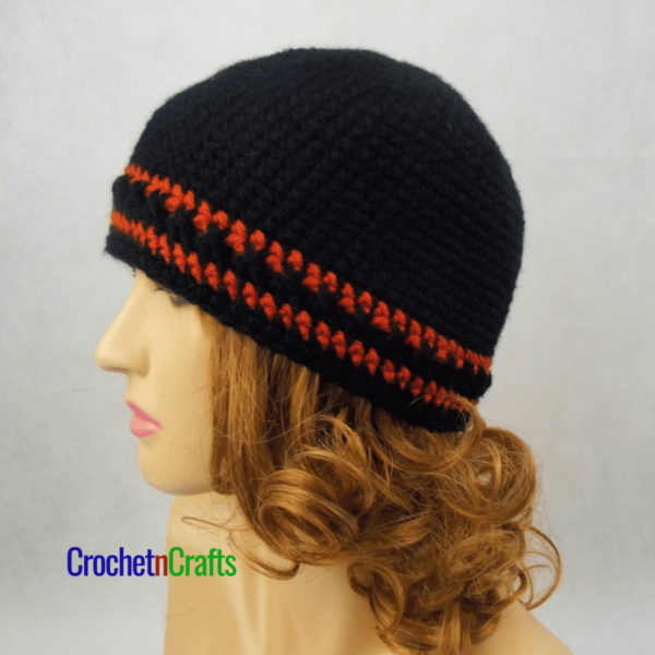 Single Crochet Beanie Pattern by CrochetNCrafts