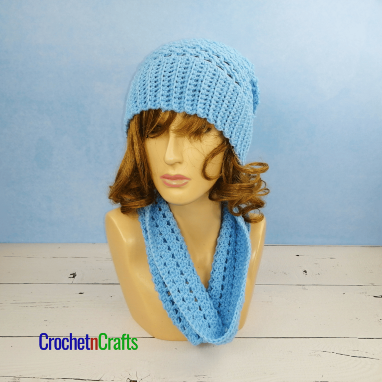 Simple Seeded Lace Crochet Hat Pattern - CrochetNCrafts