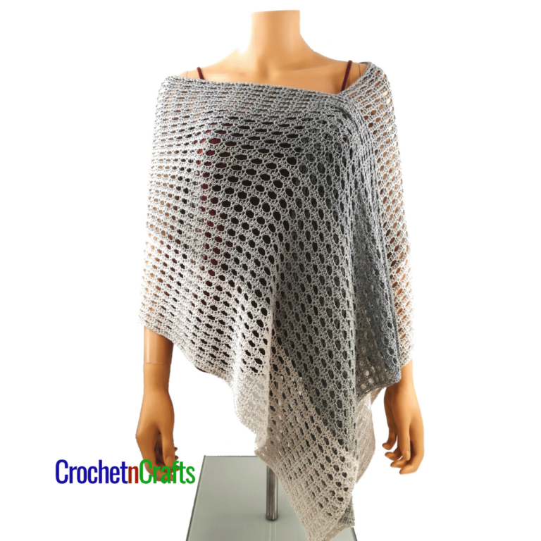 Simple Lace Crochet Summer Wrap Pattern - CrochetNCrafts