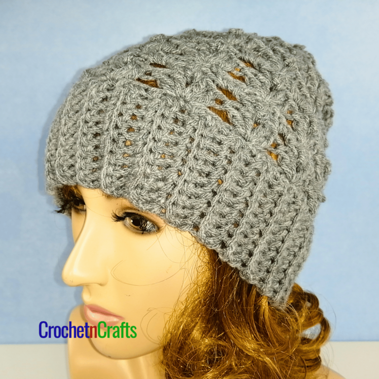 Free Crochet Beanie Pattern for Women - CrochetNCrafts