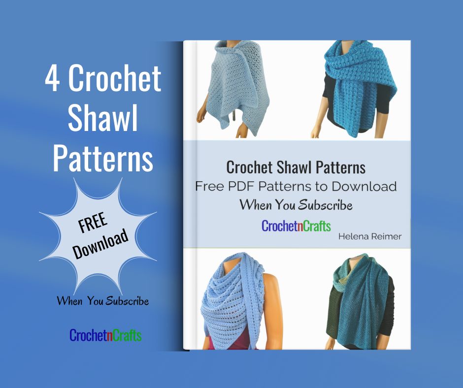Crochet Shawl Patterns - Free PDF - CrochetNCrafts