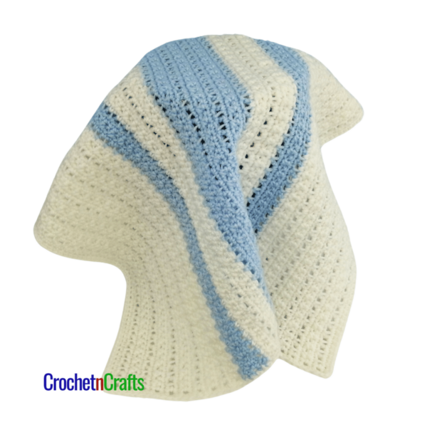 Crochet Preemie Baby Blanket - Ambler - CrochetNCrafts