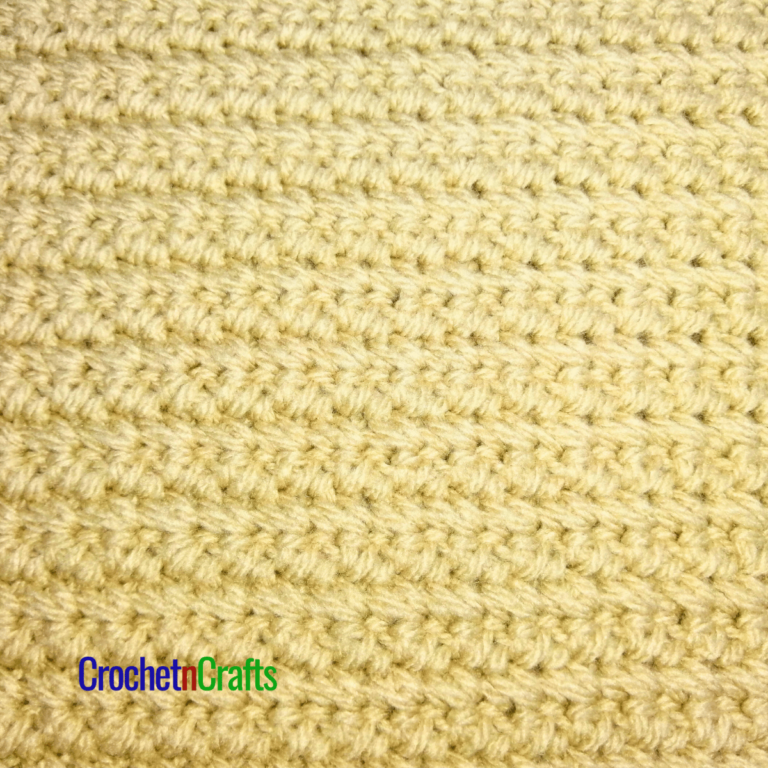 Single Crochet Cross Stitch Baby Blanket - CrochetNCrafts