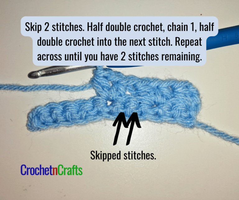 Skinny Summer Scarf Crochet Pattern - Hdc V-St and Tr - CrochetNCrafts