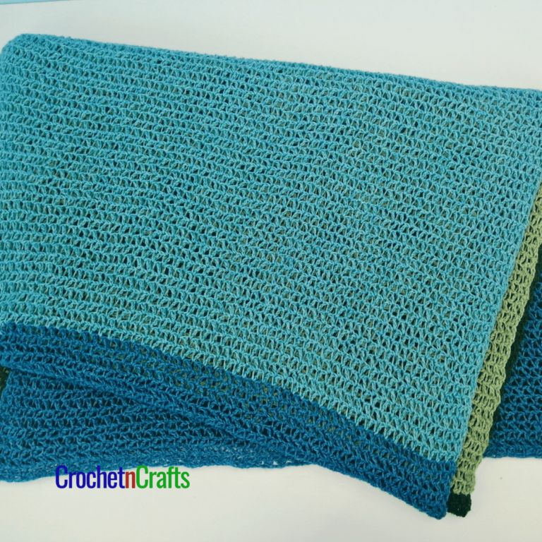 Pike Stitch Crochet Shawl Pattern - CrochetNCrafts