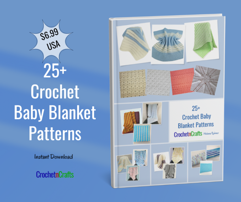Crochet Preemie Baby Blanket - Ambler - CrochetNCrafts