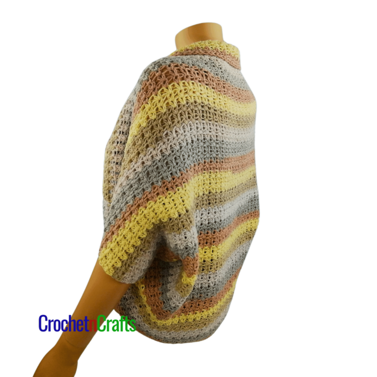 Pretty Simple Crochet Shrug Pattern - CrochetNCrafts