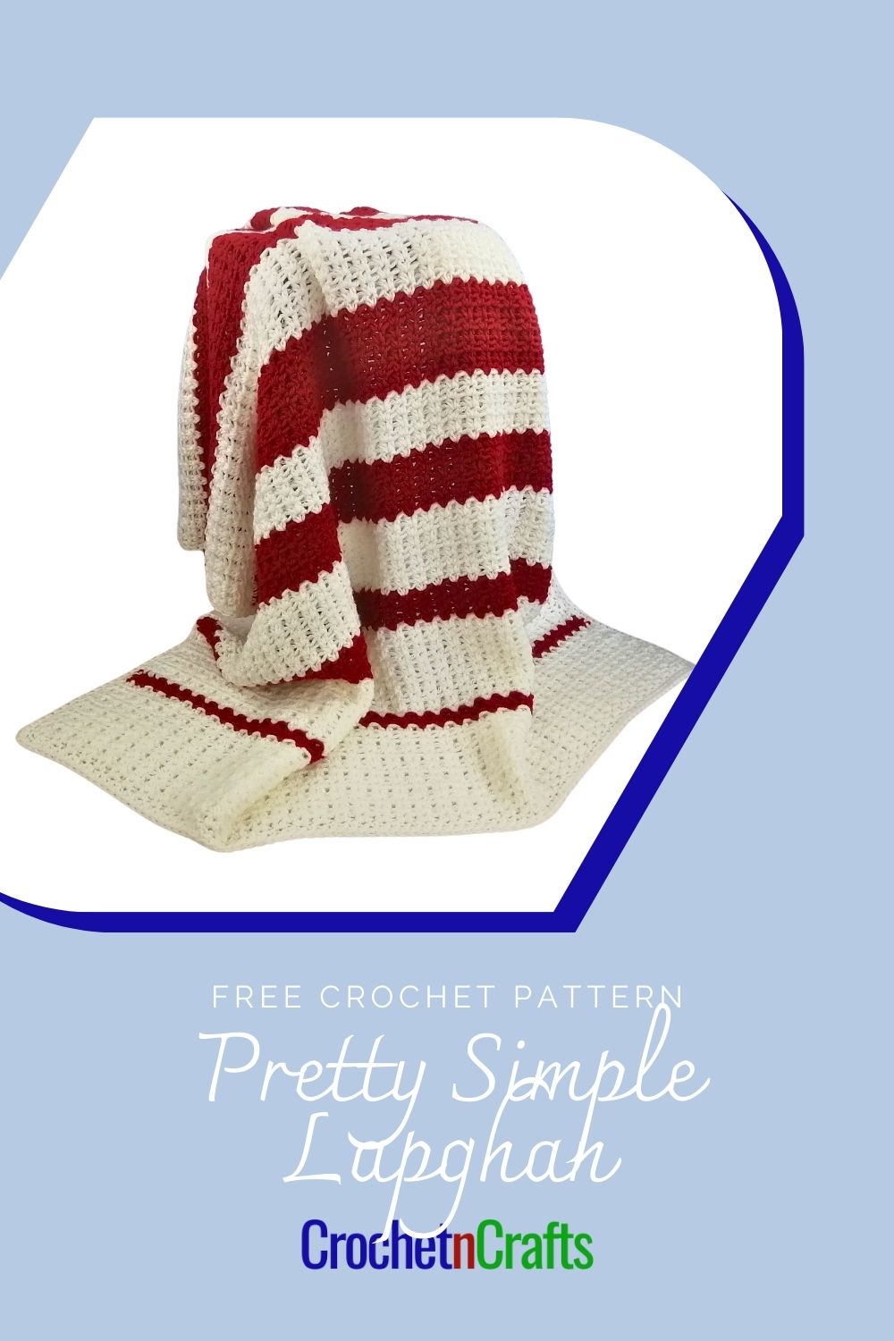 Crochet Lapghan Pattern - Pretty Simple - CrochetNCrafts