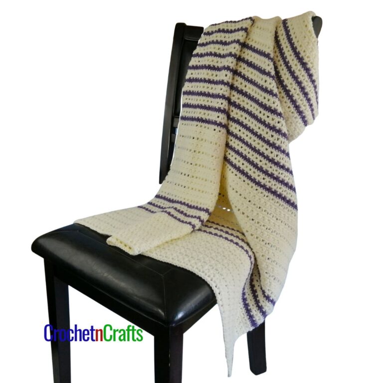 Crochet Blanket Pattern - Ambler - CrochetNCrafts