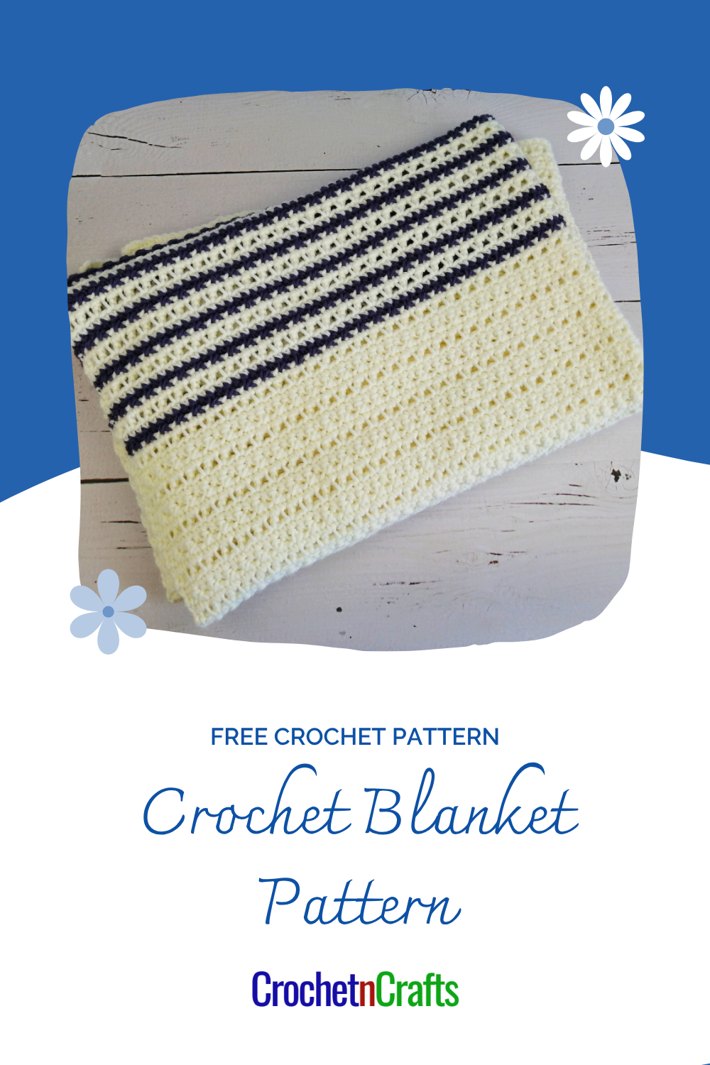 Crochet Blanket Pattern - Ambler - CrochetNCrafts