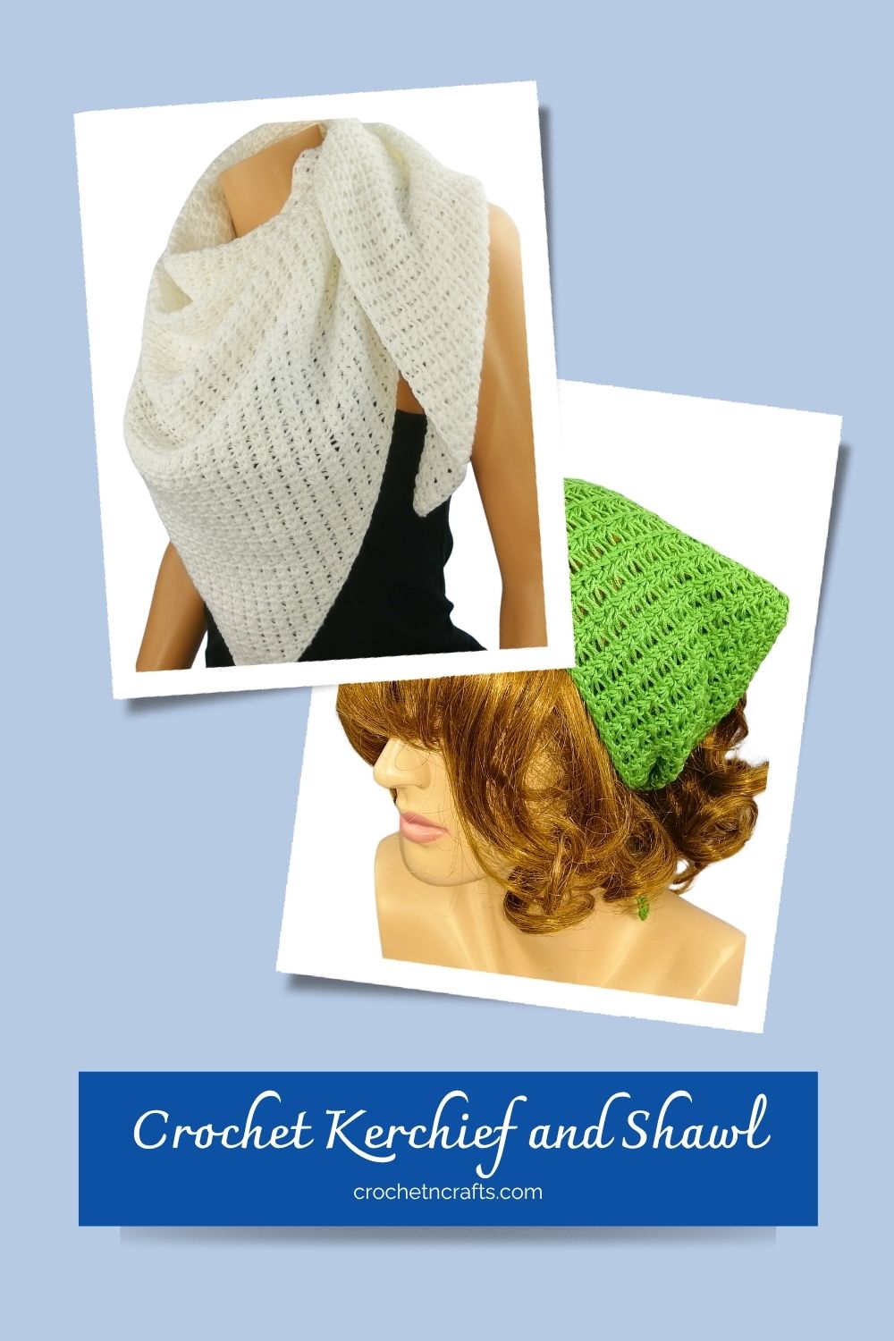 Crochet Kerchief and Shawl Pattern - Pretty Simple - CrochetNCrafts