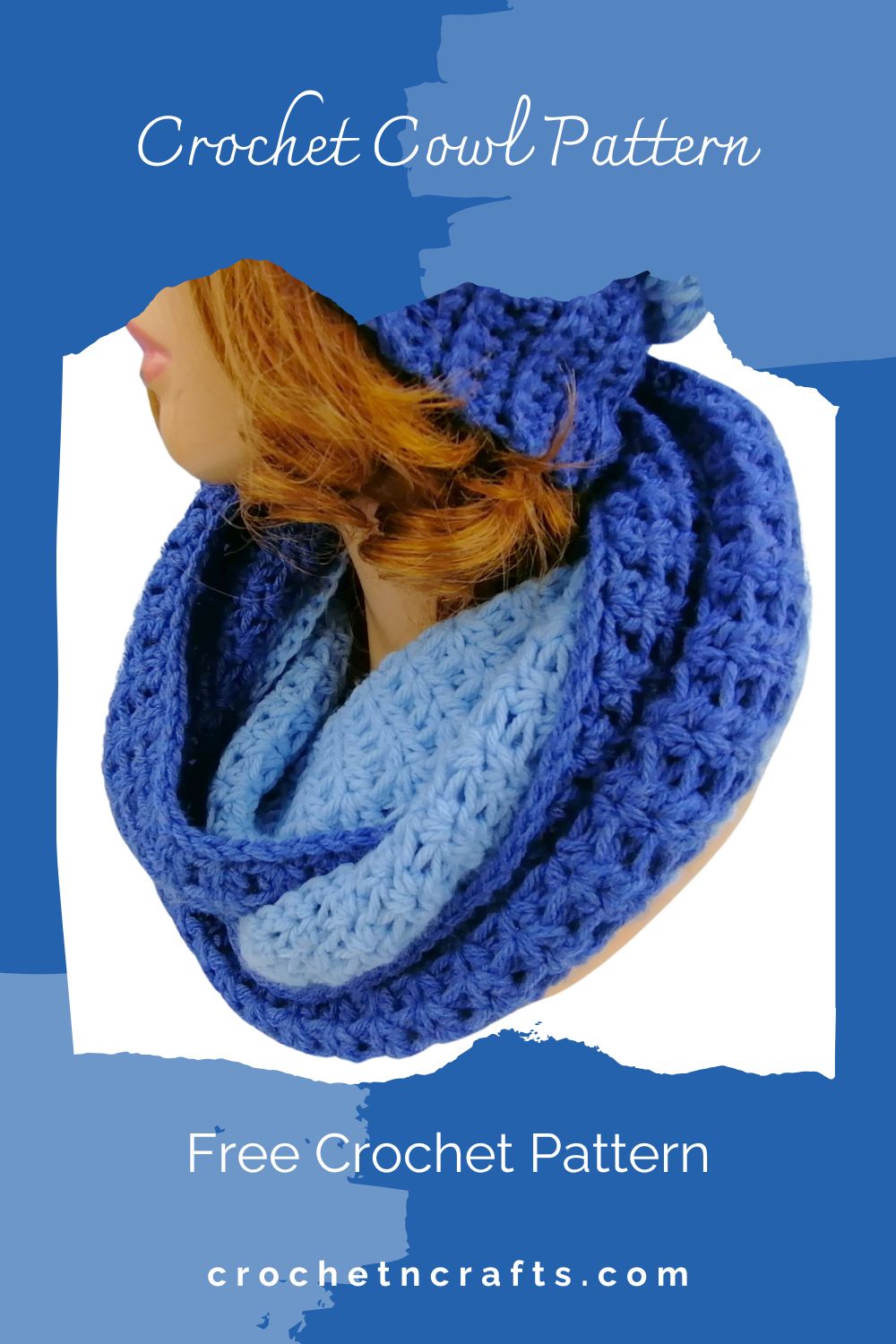 Pretty Simple Crochet Cowl Pattern - CrochetNCrafts