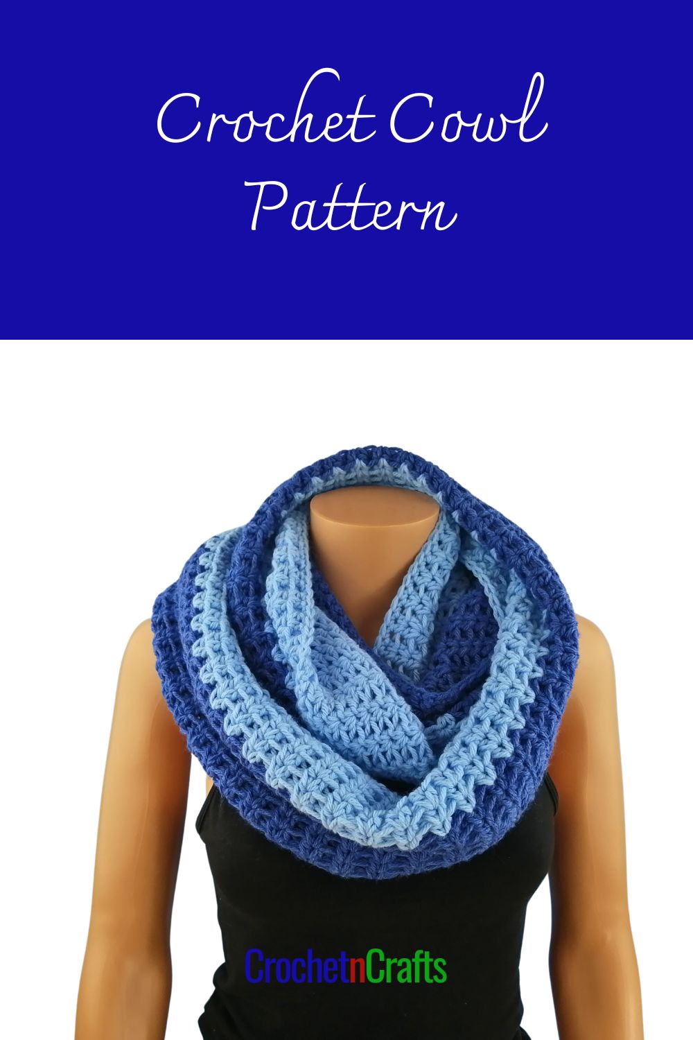 Pretty Simple Crochet Cowl Pattern - CrochetNCrafts