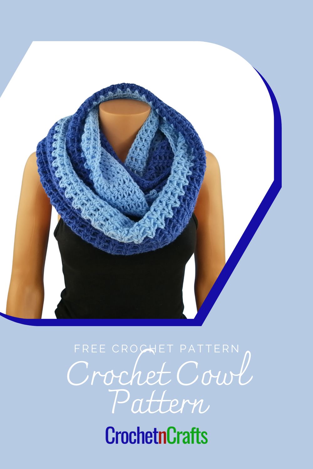 Pretty Simple Crochet Cowl Pattern - CrochetNCrafts