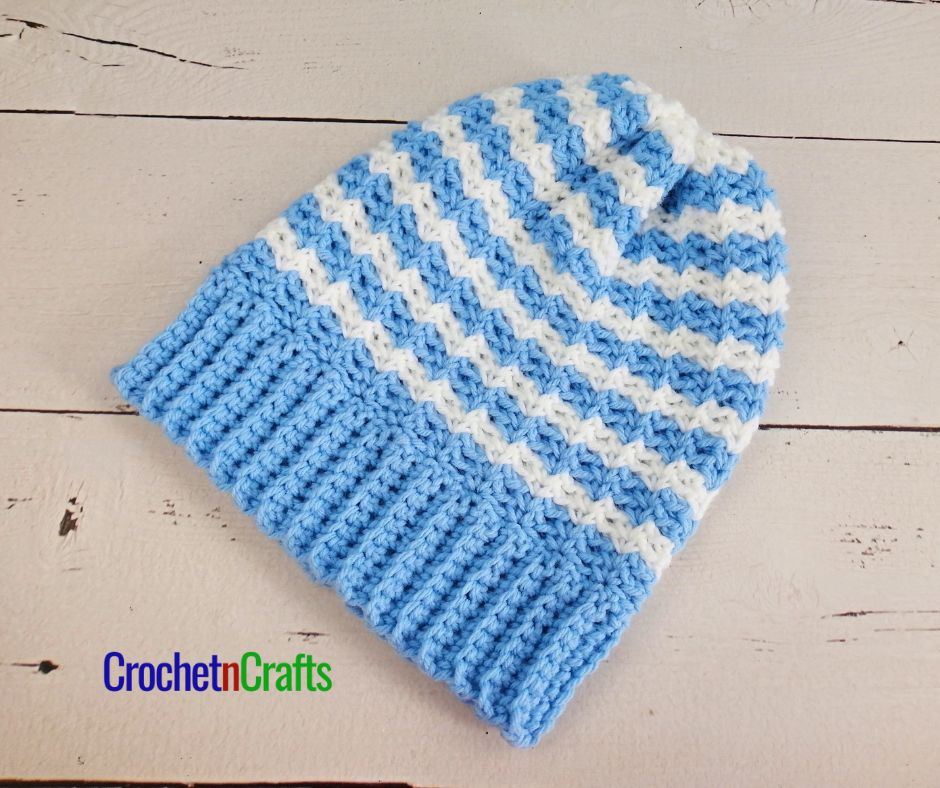 Crochet Hat Pattern - Spaced Spider Stitch - CrochetNCrafts