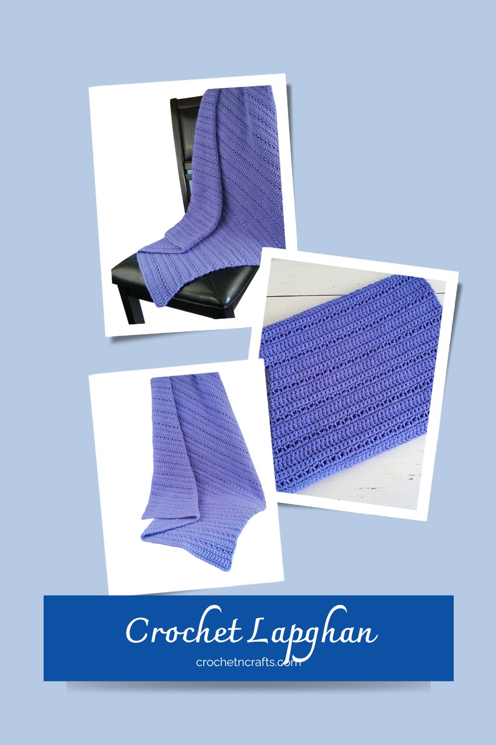 Simple Crochet Lap Blanket Pattern - Spring Lane - CrochetNCrafts
